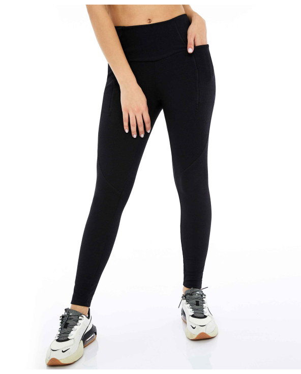 Legging Unique Recortes Preto