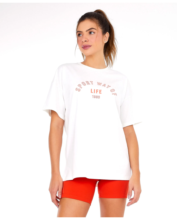 T-Shirt Eco Nature Start Off White