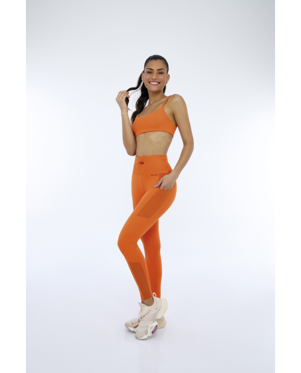 Legging Hyper Regulagem No Cos Laranja Orangeade