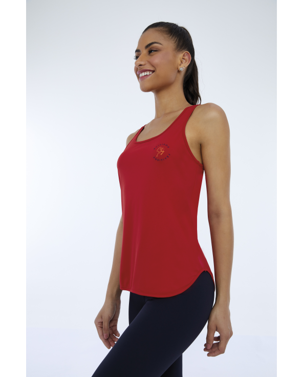 Regata Skin Fit Inspiracional Vermelho Haute Red