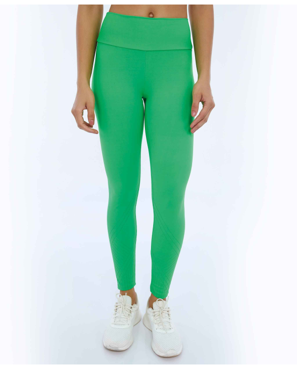 Legging Shape Textura Verde Classic