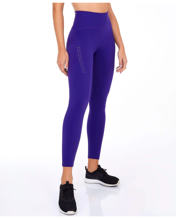 Legging Blackout Ii Laser E Fusao Roxo Eletric