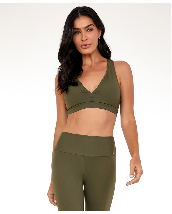 Top Hyper Costas Nadador Verde Olive