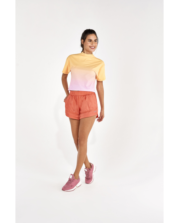 T-Shirt Sunset Amarelo Amber