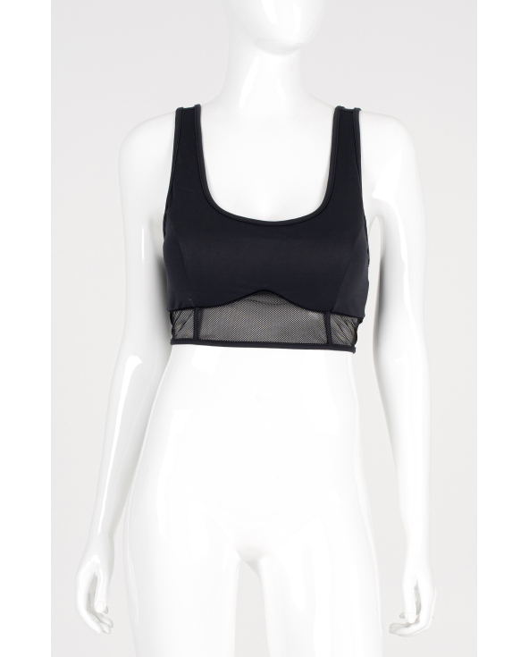 Top Light Transparencia Preto