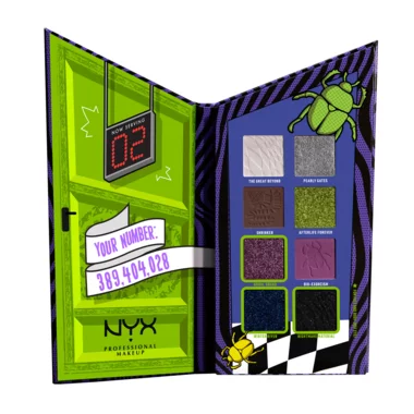 NYX Professional Makeup Paleta boja za oči i lice Beetlejuice BJP01