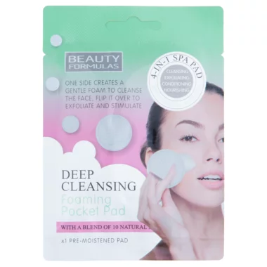 BEAUTY FORMULAS Penušavi tupfer za čišćenje lica