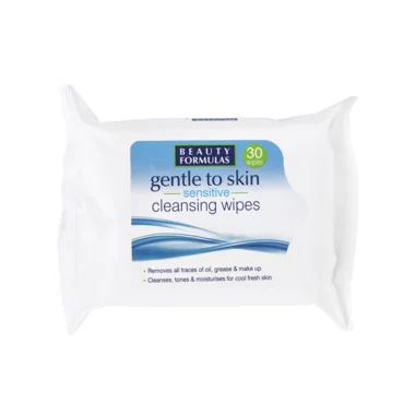 BEAUTY FORMULAS Vlažne maramice za uklanjanje šminke - Sensitive 30/1