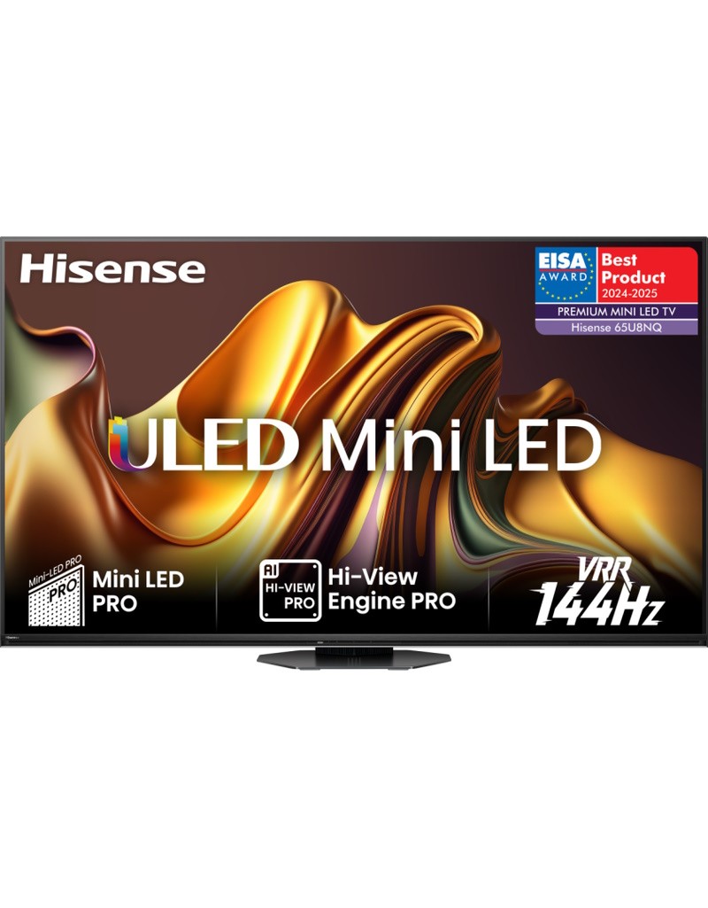 HISENSE 65" 65U8NQ Mini LED 4K UHD Smart TV