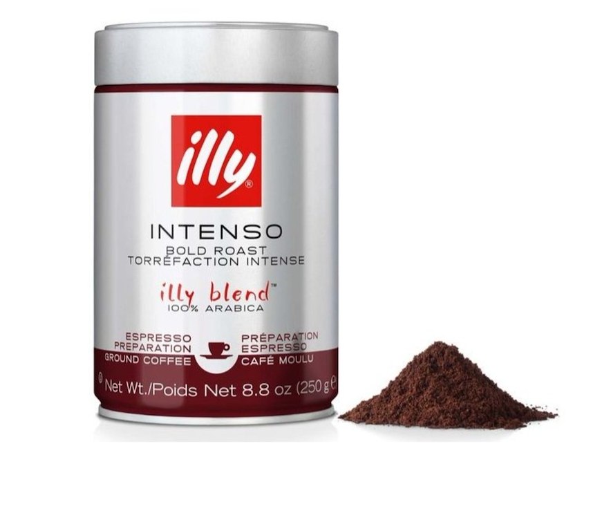 Illy Espresso Intenso mlevena 0,25kg