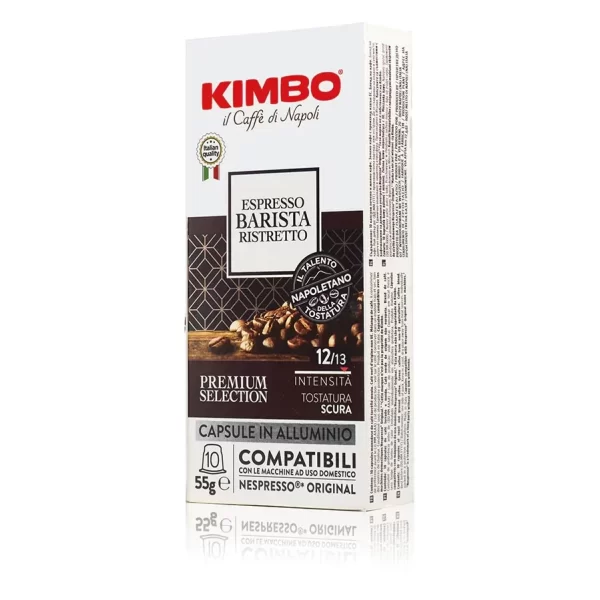 Kimbo Ristretto ALU 10/1 – Nespresso Kompatibilne Kapsule