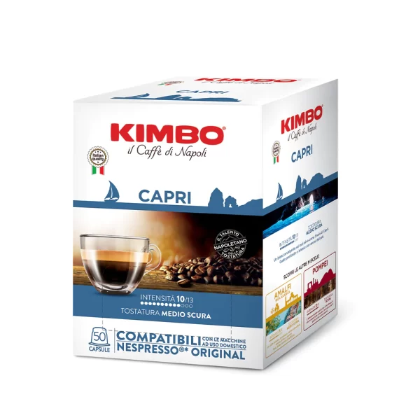 Kimbo Capri 50/1 – Nespresso Kompatibilne Kapsule