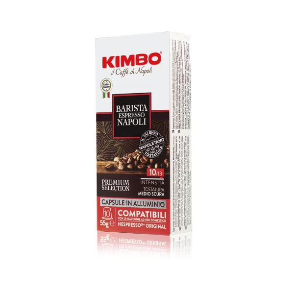 Kimbo Napoli ALU 10/1 – Nespresso Kompatibilne Kapsule