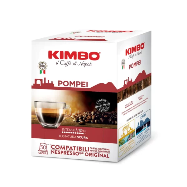 Kimbo Pompei 50/1 – Nespresso Kompatibilne Kapsule