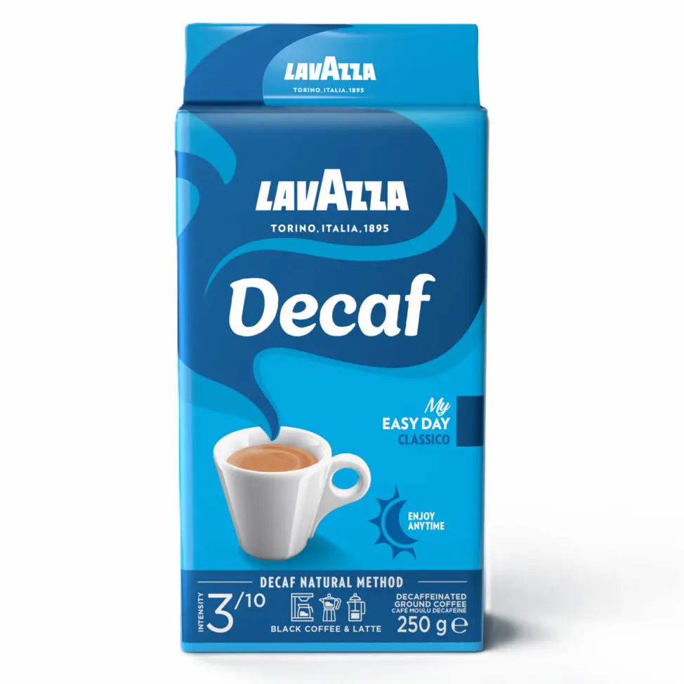 LAVAZZA DECAFFEINATO 250GR – MLEVENA ESPRESSO KAFA