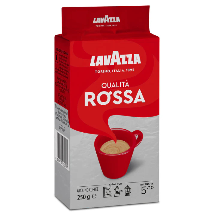 Lavazza Qualita Rossa 250gr – Mlevena Espresso Kafa