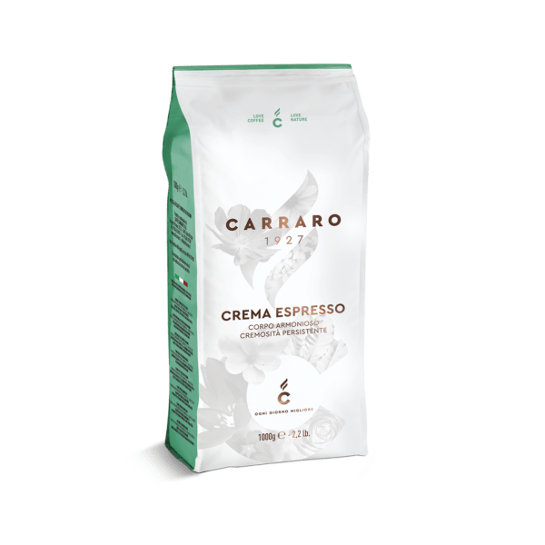 CARRARO CREMA ESPRESSO 1KG – KAFA U ZRNU