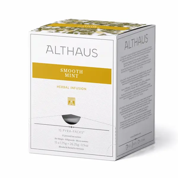 Althaus Smooth Mint Čaj 15/1 – Pyra Filter Kesice