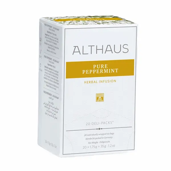 Althaus Pure Peppermint Čaj 20/1 – Deli Filter