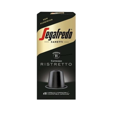 Segafredo Ristretto – Nespresso Kompatibilne Kapsule 10/1