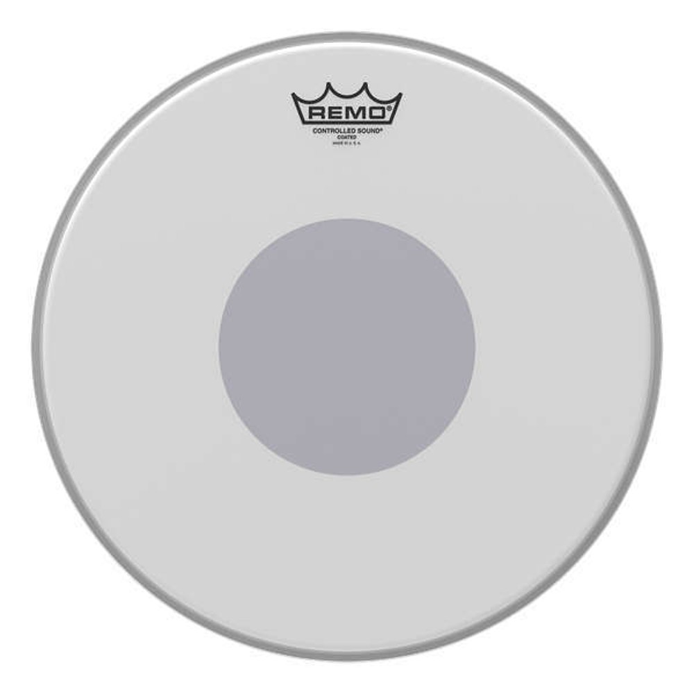 Remo 14″ Controled Sound Emperor White coated