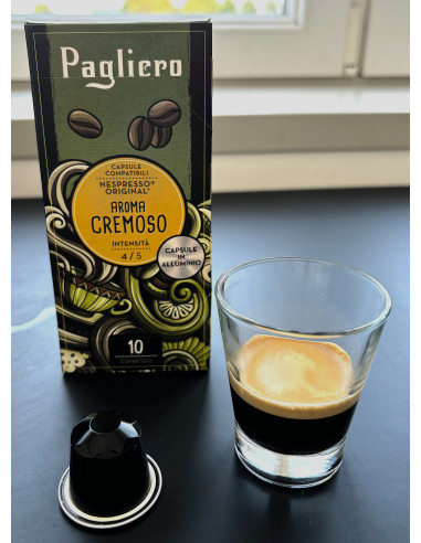 Pagliero CREMOSO – kompatibilne sa Nespresso aparatima 10/1