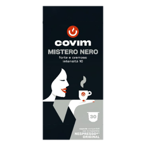 Covim MISTERO NERO – Kompatibilne sa Nespresso Aparatima 30/1