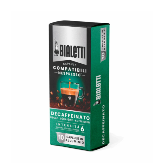 Bialetti DECAFFEINATO – Komp. sa nespresso aparatima 10/1