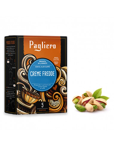 Pagliero CREME FREDDE Pistacchio – cialde 5x25gr.