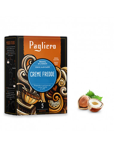 Pagliero CREME FREDDE Nocciola – cialde 5x25gr.