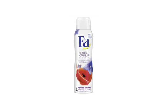 Fa Floral Protect Poppy & Bluebell 150ml