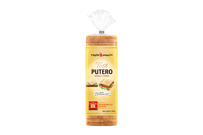 Tost Putero 500g Tvojih pet minuta