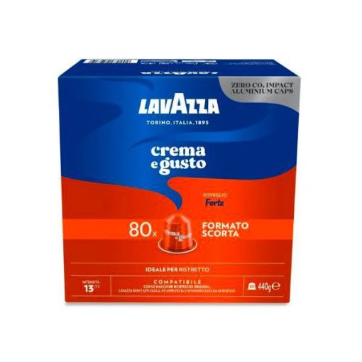 Lavazza CREMA e GUSTO FORTE compatibili Nespresso®* 80 Kapsula alu.