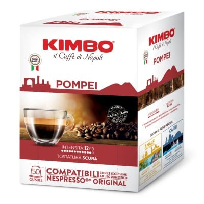 Kimbo POMPEI – Kompatibilne sa Nespresso Aparatima 50/1