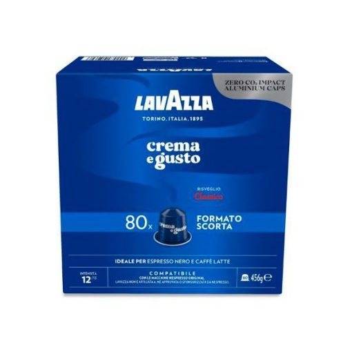 Lavazza CREMA e GUSTO CLASSICO compatibili Nespresso®* 80 Kapsula alu.