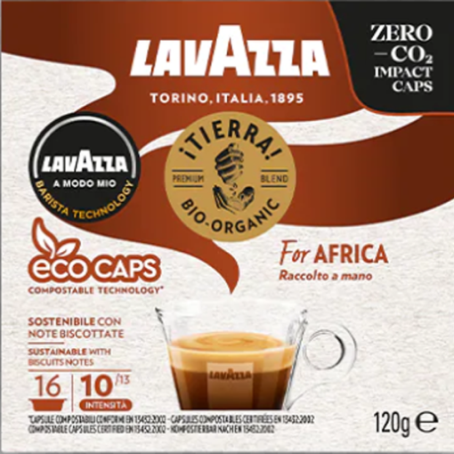 Lavazza TIERRA for AFRICA – A Modo Mio 16/1