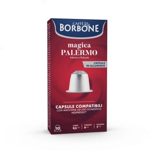 Borbone PALERMO magica – Kompatibilne sa Nespresso Aparatima 10/1