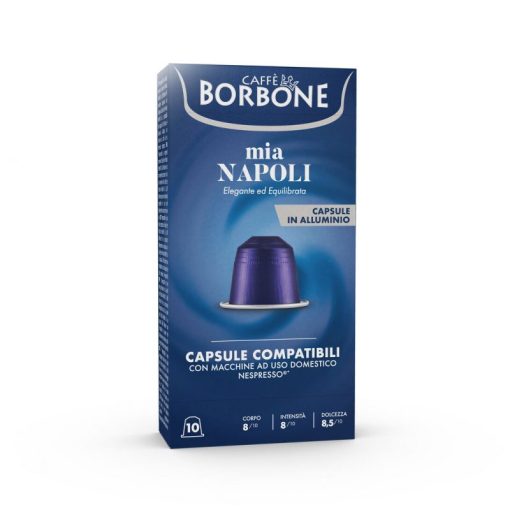 Borbone NAPOLI mia – Kompatibilne sa Nespresso Aparatima 10/1