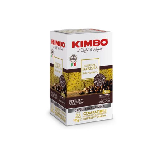 Kimbo BARISTA ESPRESSO Alu. – Kompatibilne sa Nespresso Aparatima 30/1