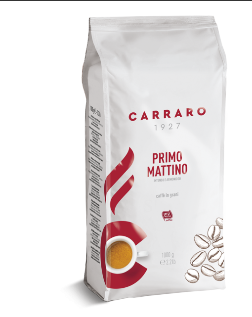 Carraro PRIMO MATTINO – kafa u zrnu 1kg.