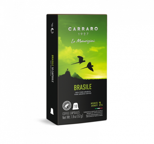 Carraro BRASILE – Kompatibilne sa nespresso aparatima 10/1