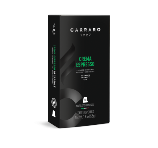 Carraro CREMA ESPRESSO – Kompatibilne sa nespresso aparatima 10/1