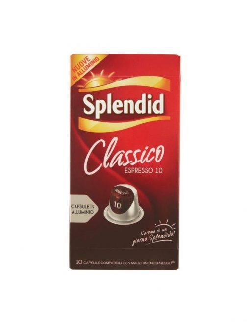 Splendid CLASICO – Kompatibilne sa Nespresso Aparatima 10/1