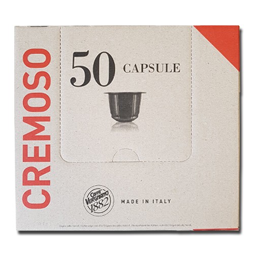 Vergnano CREMOSO – Kompatibilne sa Nespresso Aparatima 50/1