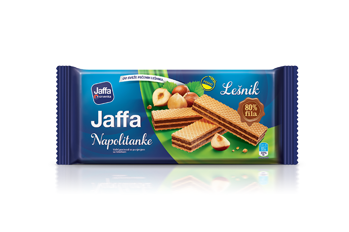 Jaffa Napolitanke lešnik 187gr