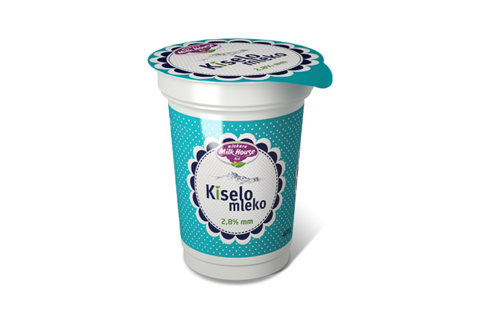 Kiselo mleko 2,8% mm, 400 g Milk House