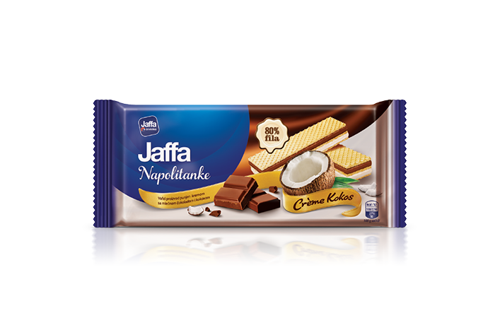 Jaffa Napolitanke Creme Kokos 187g