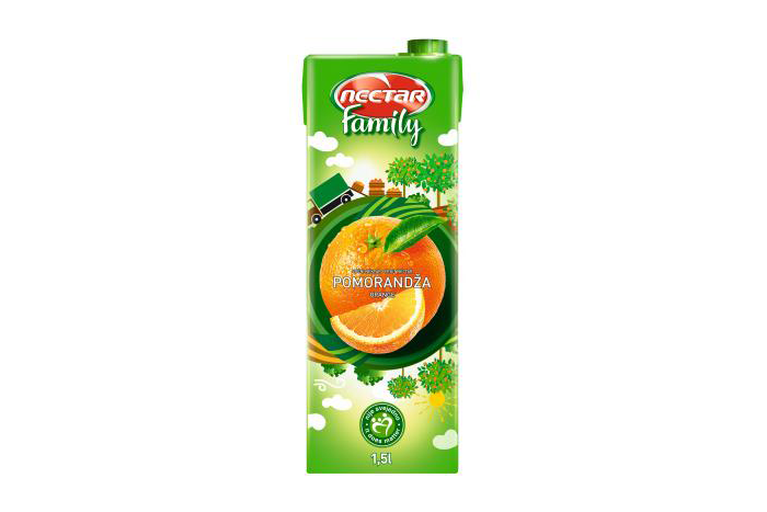 Nectar Family Pomorandža 1.5l