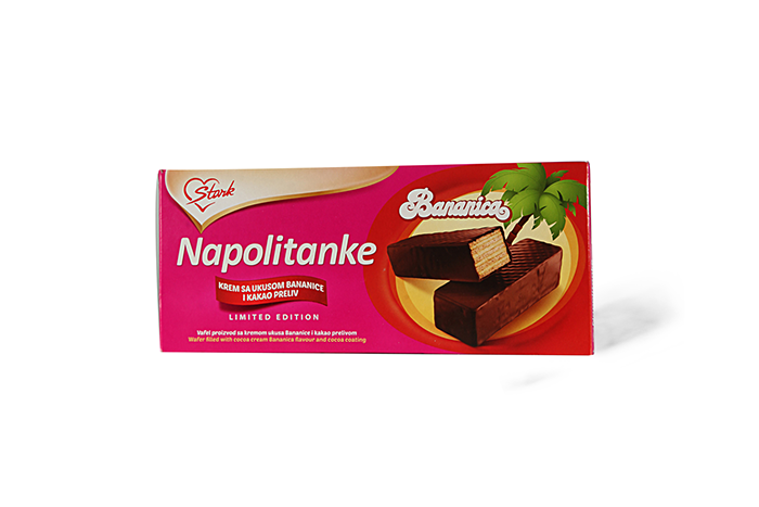 Štark Napolitanke sa ukusom Bananice 180gr