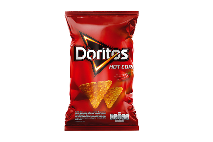 Tortilja Chips Hot Corn Doritos 100g